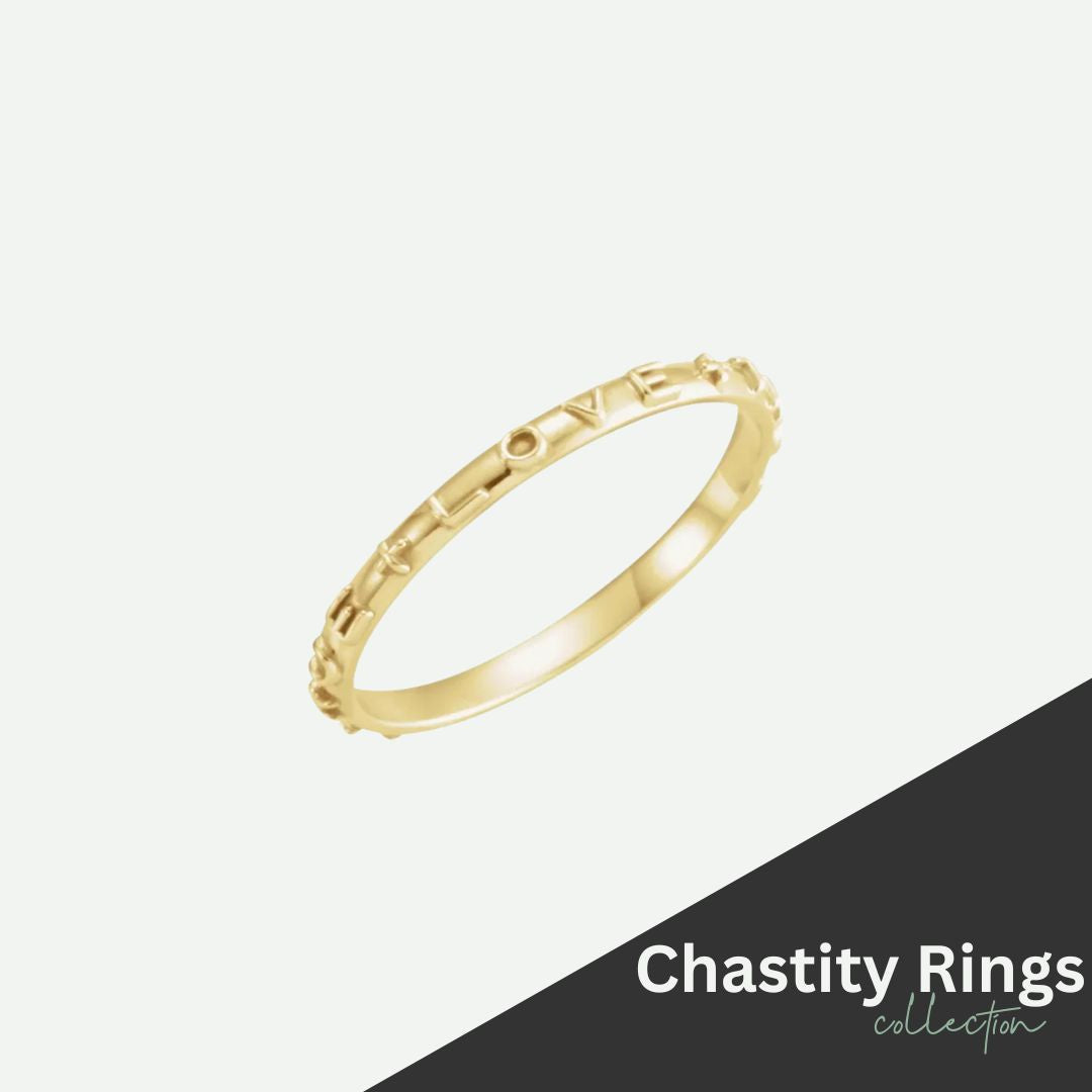 Chastity Ring Collection | Modern Christian Jewelry | Glor-e